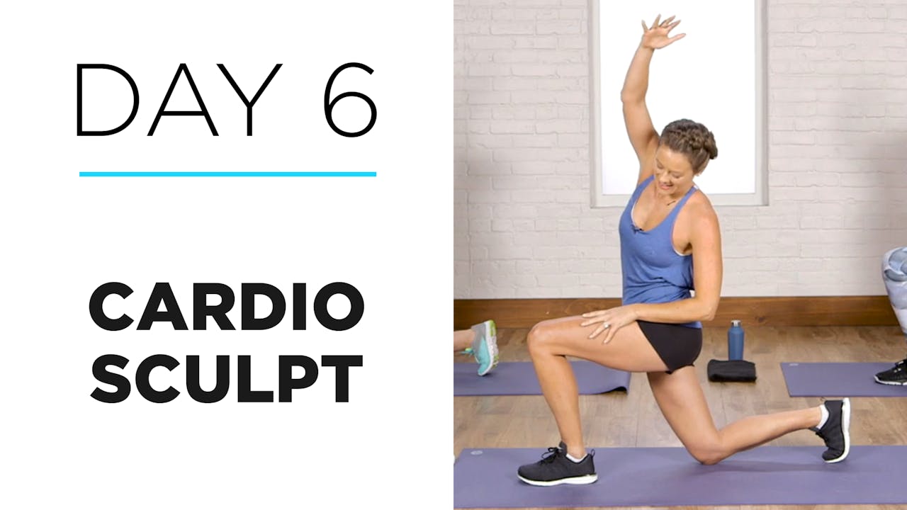 Day 6: 25-Minute Cardio Sculpt - POPSUGAR Fitness
