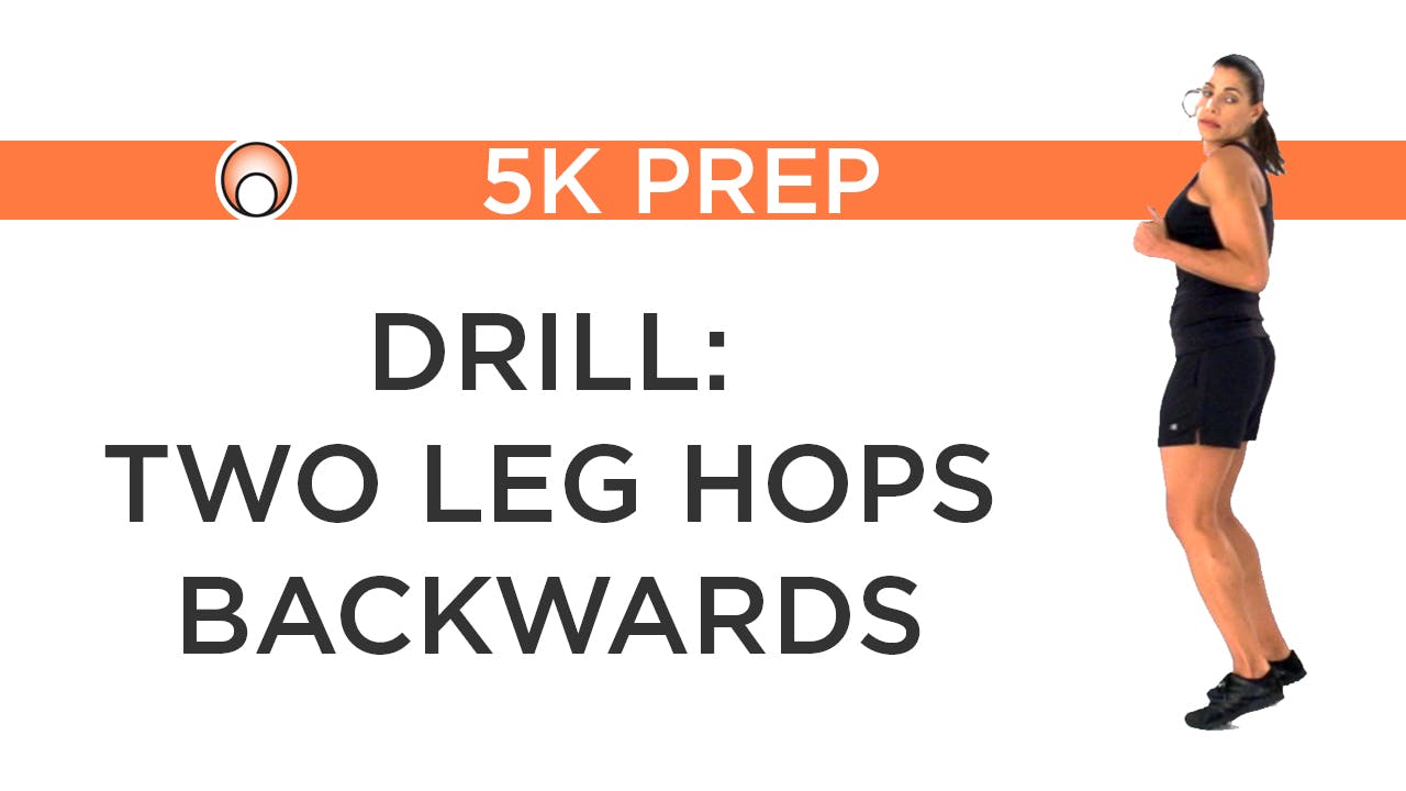 Drill: 2 Leg Hops Backwards - 5K Prep - Week 1 - Pose Method