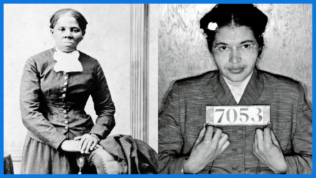 Standing Up For Freedom: Harriet Tubman and Rosa Parks - Black History ...
