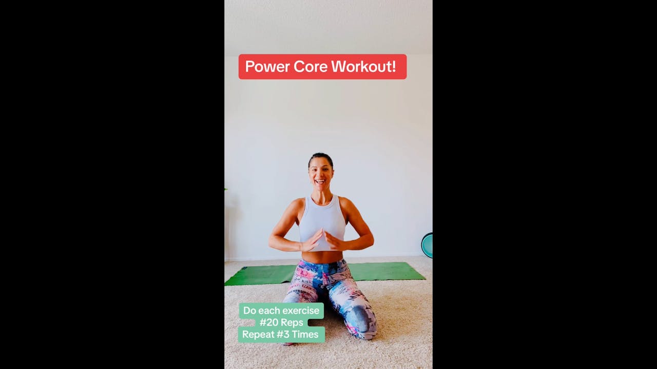 Power Core Workout - Sanela Yoga