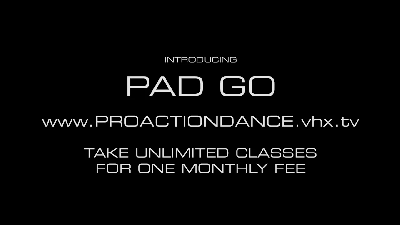 PAD Go Launch Teaser - Pro Action Dance