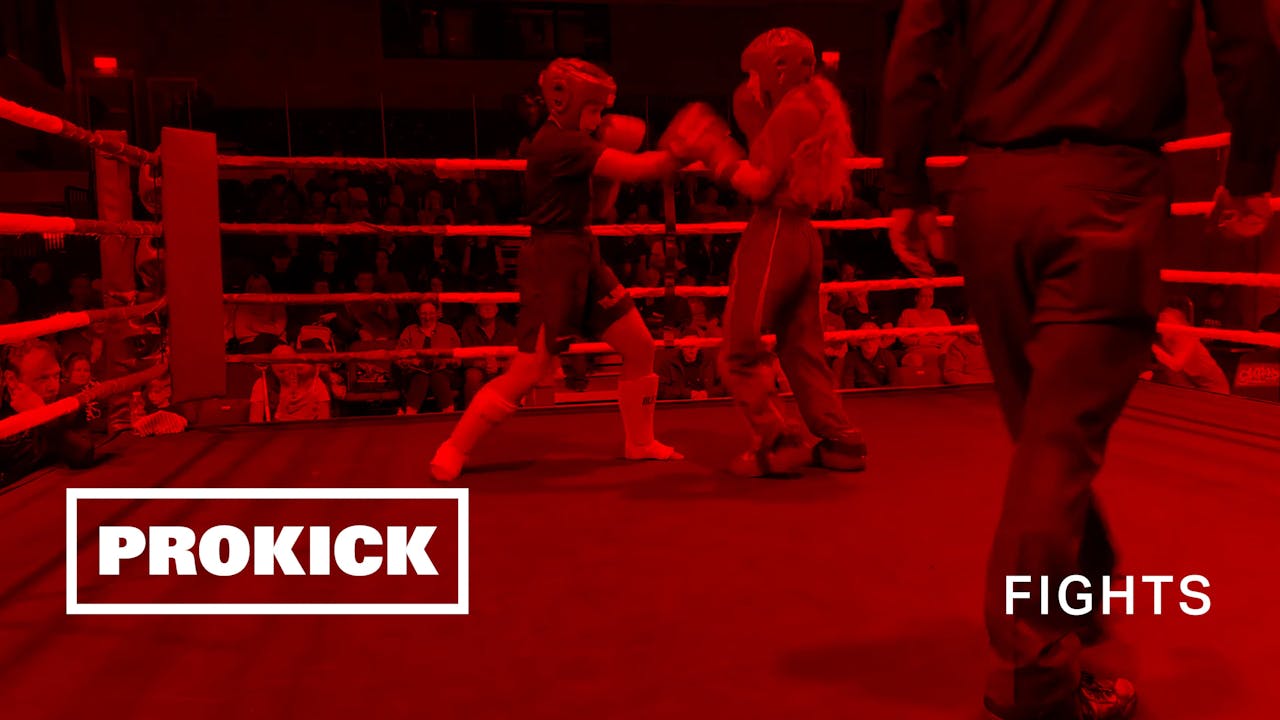 Eva Hamilton headed the Prokick Kids team at Larne event - ProKick TV