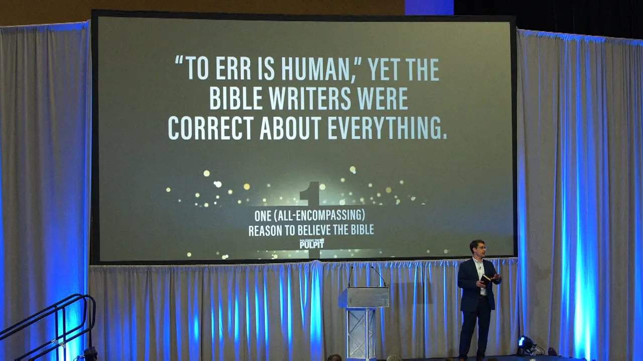 Eric Lyons: One (All-Encompassing) Reason to Believe the Bible - PTP365