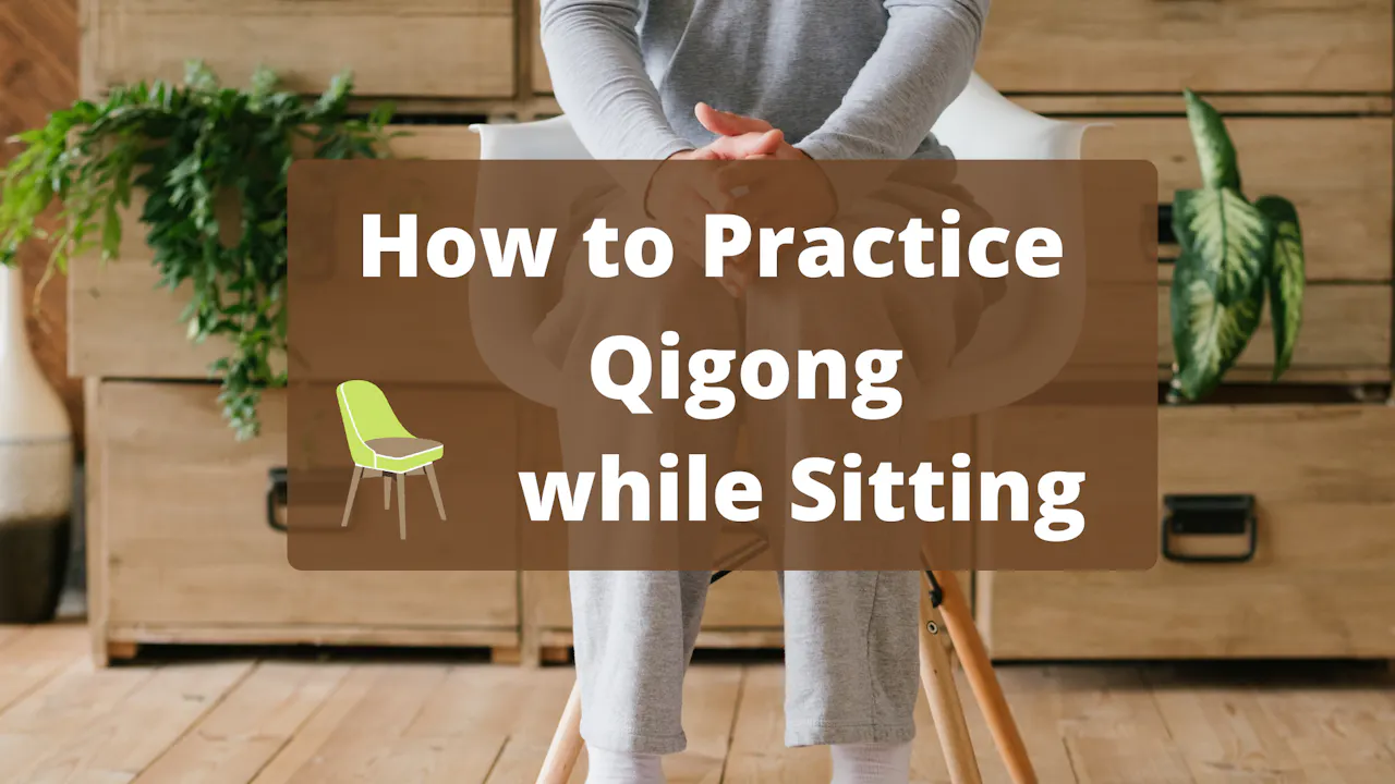 How to Practice Qigong while Sitting (9 mins) - Q and A - Qi Gong for ...