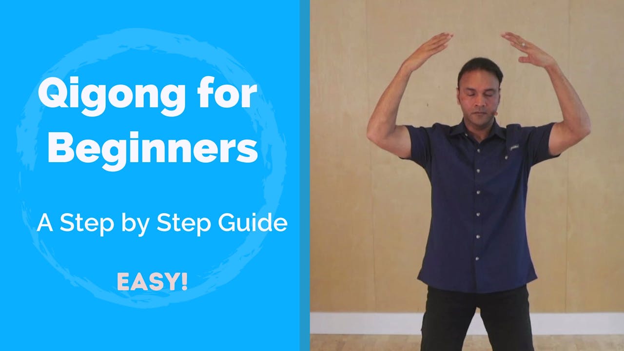 Beginners Qigong Routine - Simple Step by Step (15 mins) - Jeff on YouTube - Qi Gong for Vitality