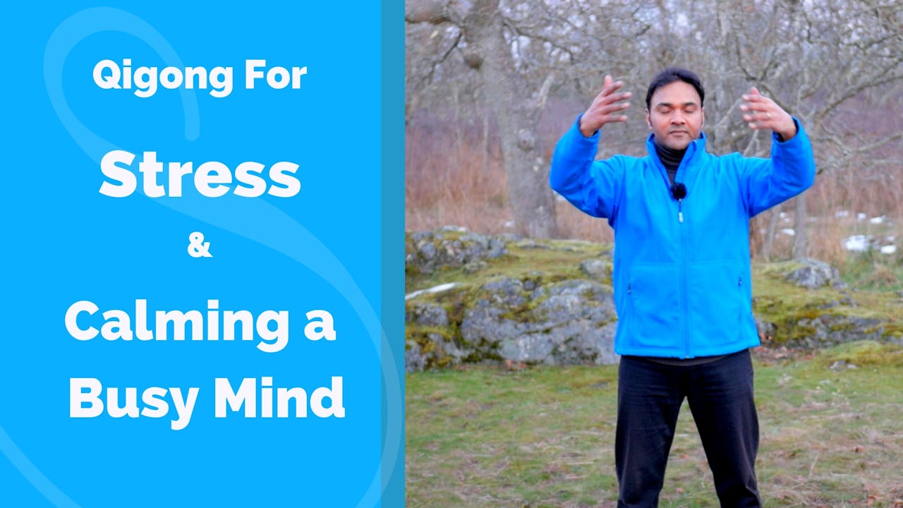 Qigong for Stress and Calming the Mind with Jeffrey Chand (6 mins ...