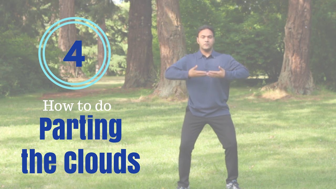 How to do 'Parting the Clouds' (5 mins) - Beginner Lesson - Qi Gong for ...