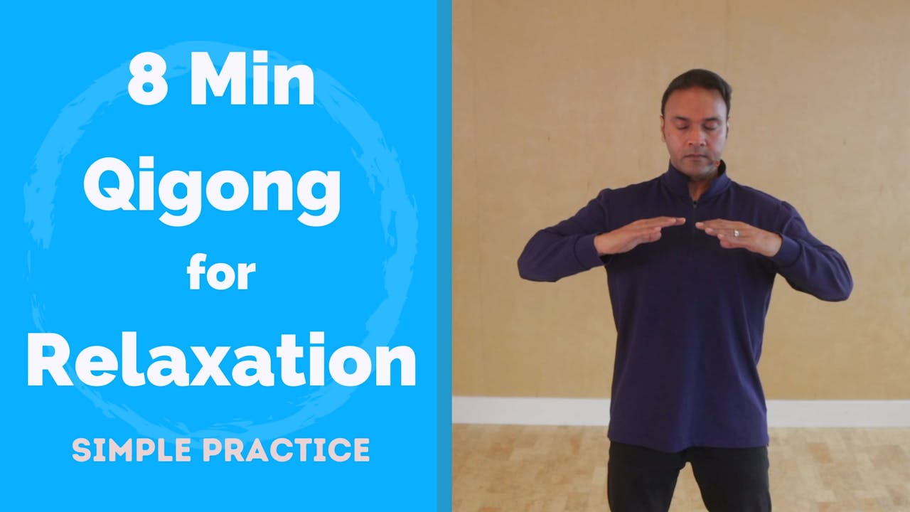 8 Minute Qigong Routine Live Replay - Jeff on YouTube - Qi Gong for Vitality