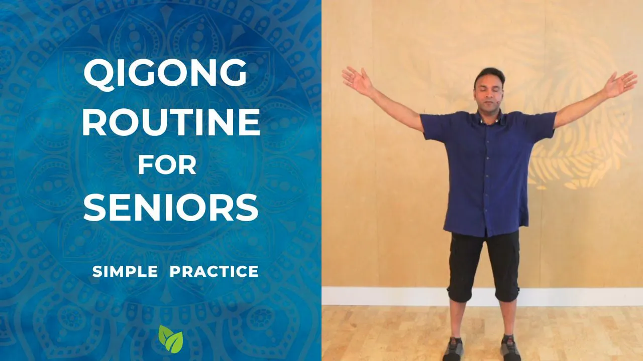 10 minute Qigong routine for seniors and beginners - Jeff on YouTube ...