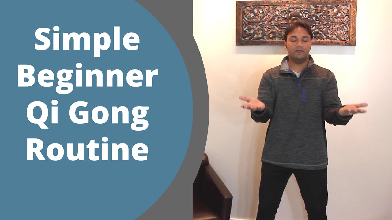 Simple Beginner Qigong (11 mins) - Jeff on YouTube - Qi Gong for Vitality