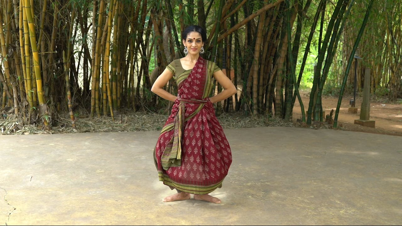 Thattaduvu 4 - Adavus: 1st Set - The Raadha Kalpa Method