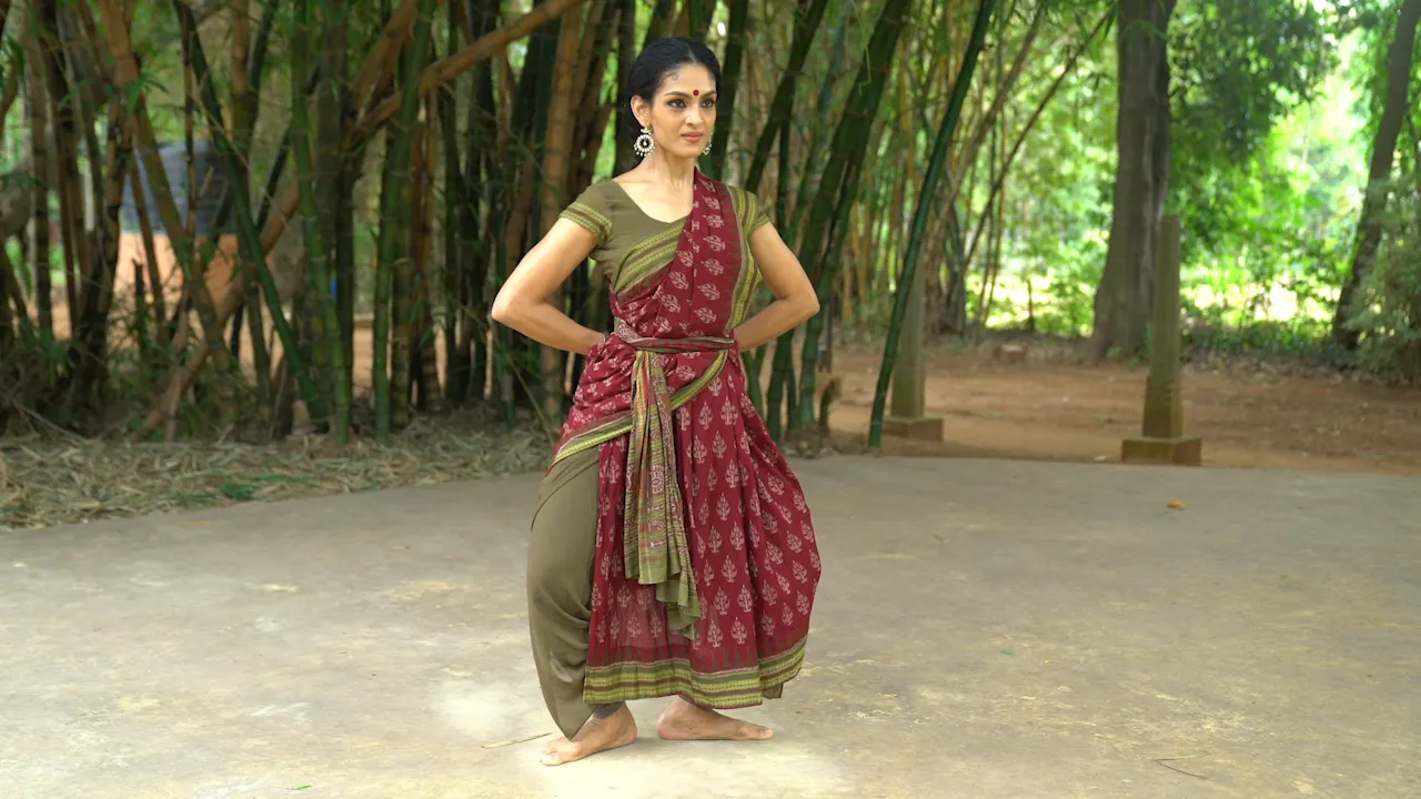 Thattadavu 6 - Adavus: 1st Set - The Raadha Kalpa Method