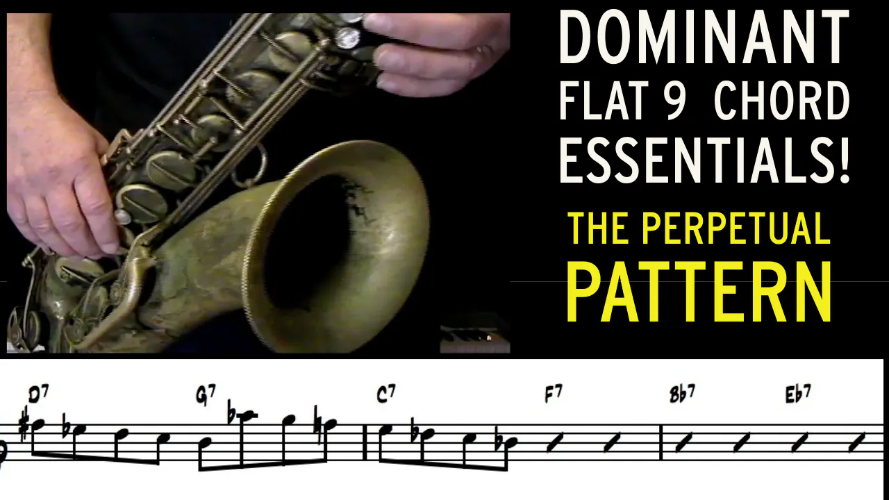 Dominant Flat 9 Chord Essentials The Perpetual Pattern Chord