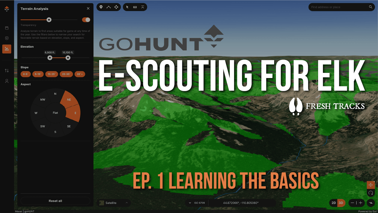 How to E-Scout ELK on PUBLIC LAND (PT.1) - Fresh Tracks+