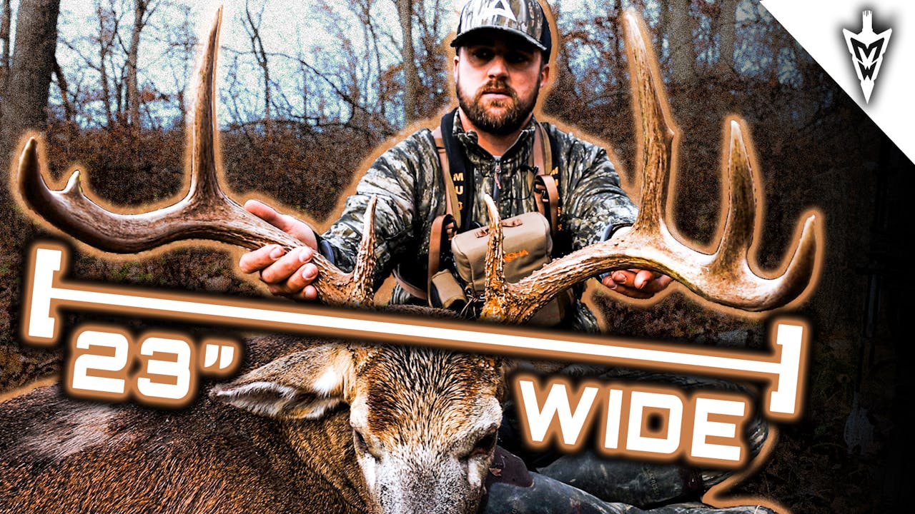 Huge 23 INCH WIDE 7 Pointer, Two Giants Down In 24 Hours Of Hunting ...