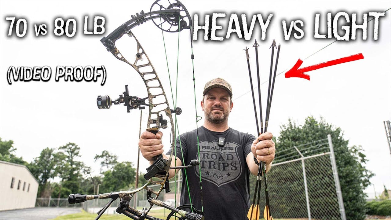HEAVY vs LIGHT Arrows With Video Proof (6 Shots on Deer) - 2024 Road ...
