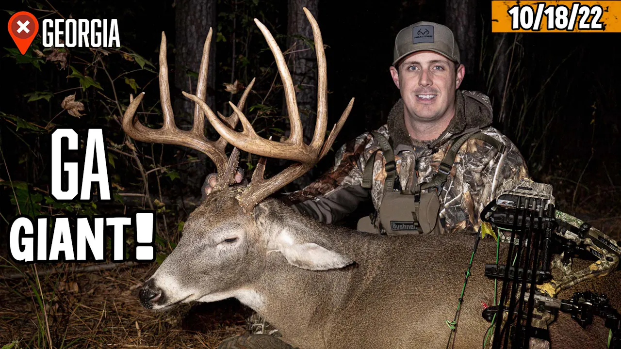A Giant Georgia Buck | We Finally Got Him | Realtree Road Trips - 2022 ...