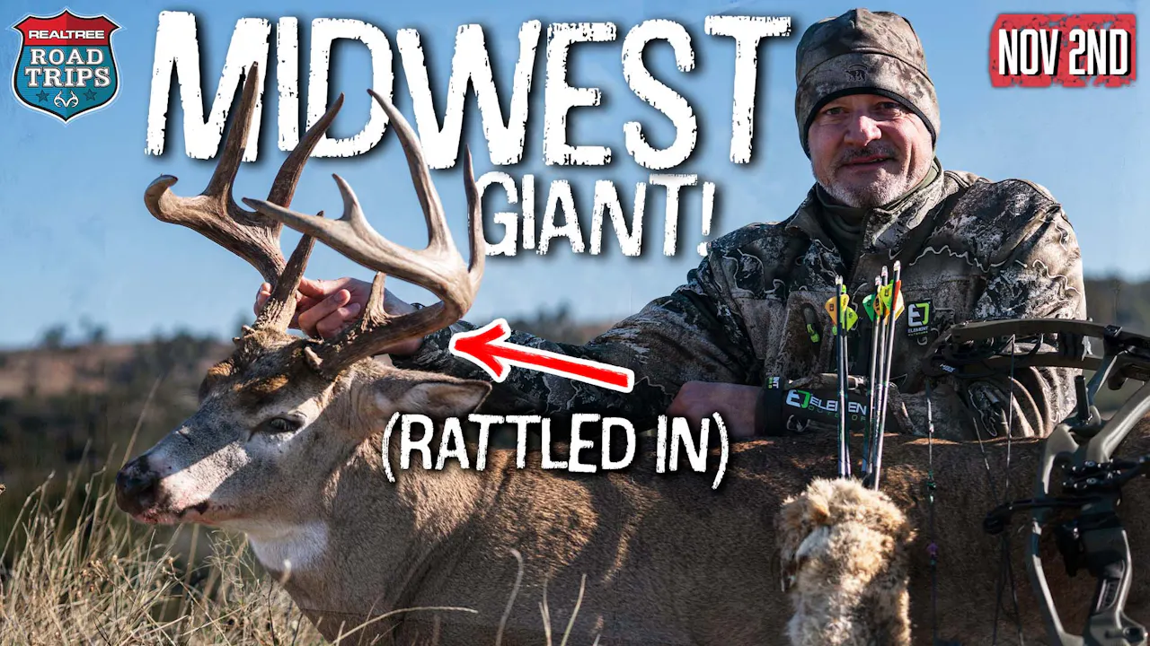 Rattling in a Giant Buck | Nebraska Pre-Rut Action | Realtree Road ...
