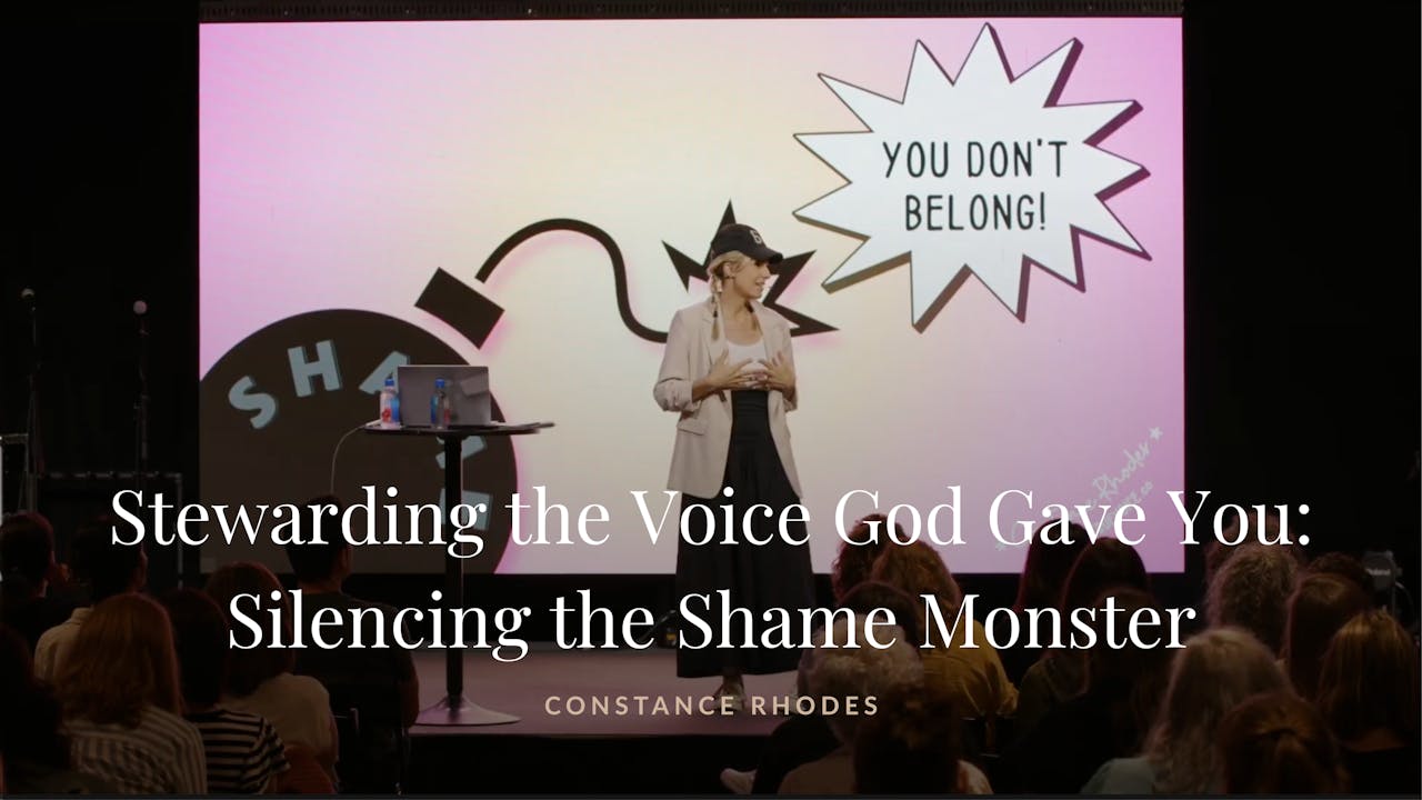 Stewarding The Voice God Gave You: Silencing The Shame Monster ...