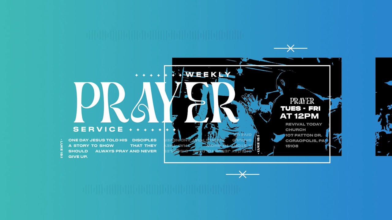 Noon Prayer | Prayer & Fasting Day 8 - Noon Prayer | RTC - Welcome To ...