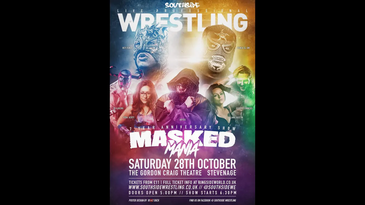 7 Year Anniversary Show: Masked Mania October 28th, 2017: - RevPro OnDemand