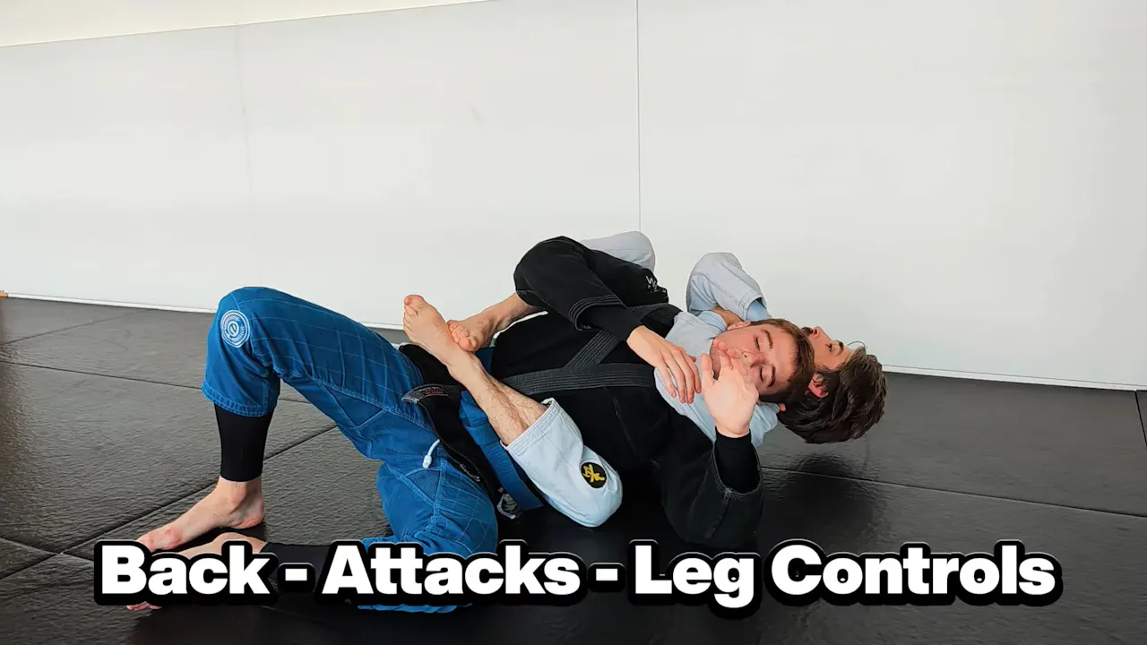 Back - Attacks - Leg Controls - BJJ Codex