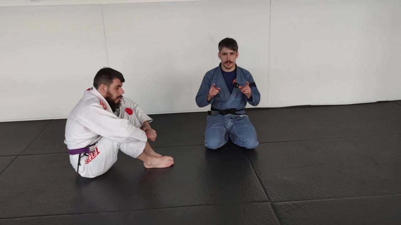 Closed Guard - Passing - Stand and Pry - BJJ Codex