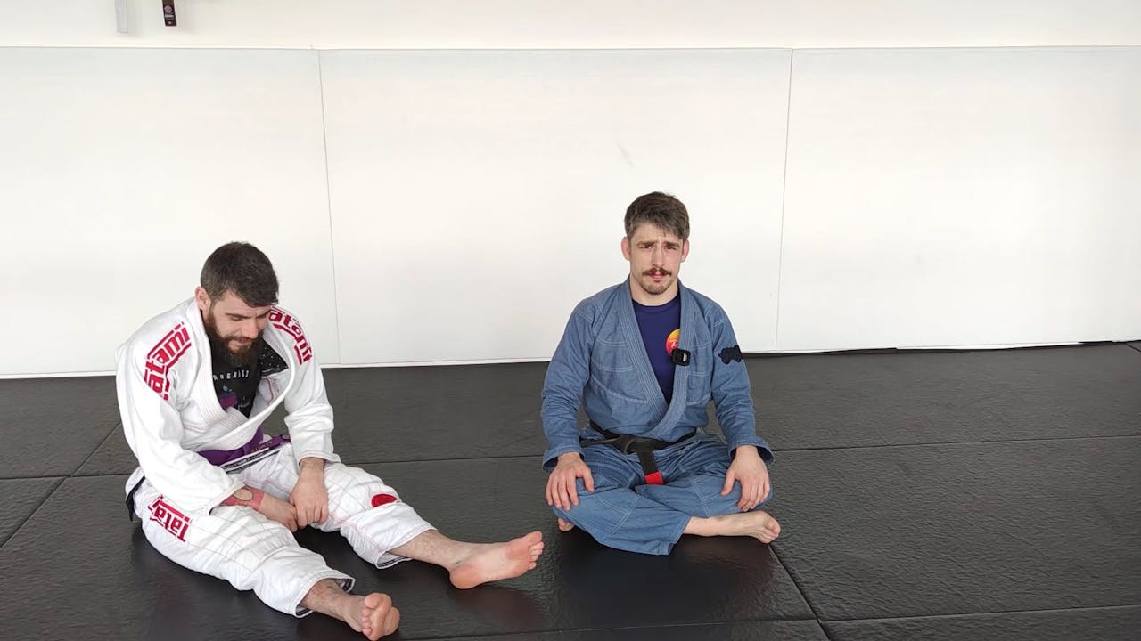 Closed Guard - Attacks - Lapel Cross Collar Choke - BJJ Codex