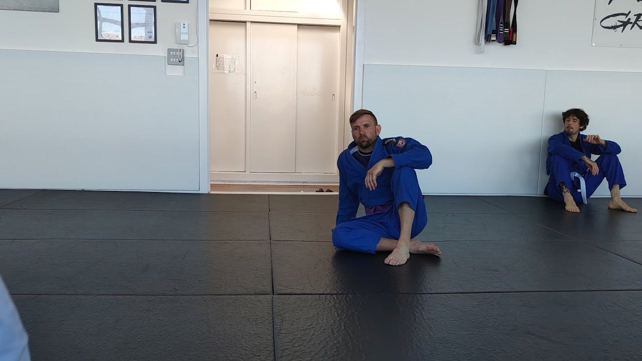 Class - Half-guard Pass - Reverse Half-guard to Cradle - BJJ Codex