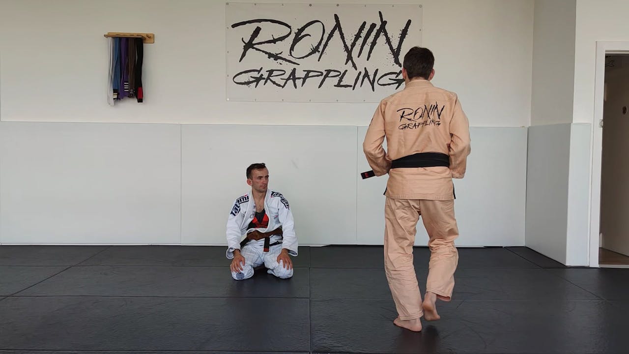 Half-Guard Pass - Re-Knee Cut - BJJ Codex