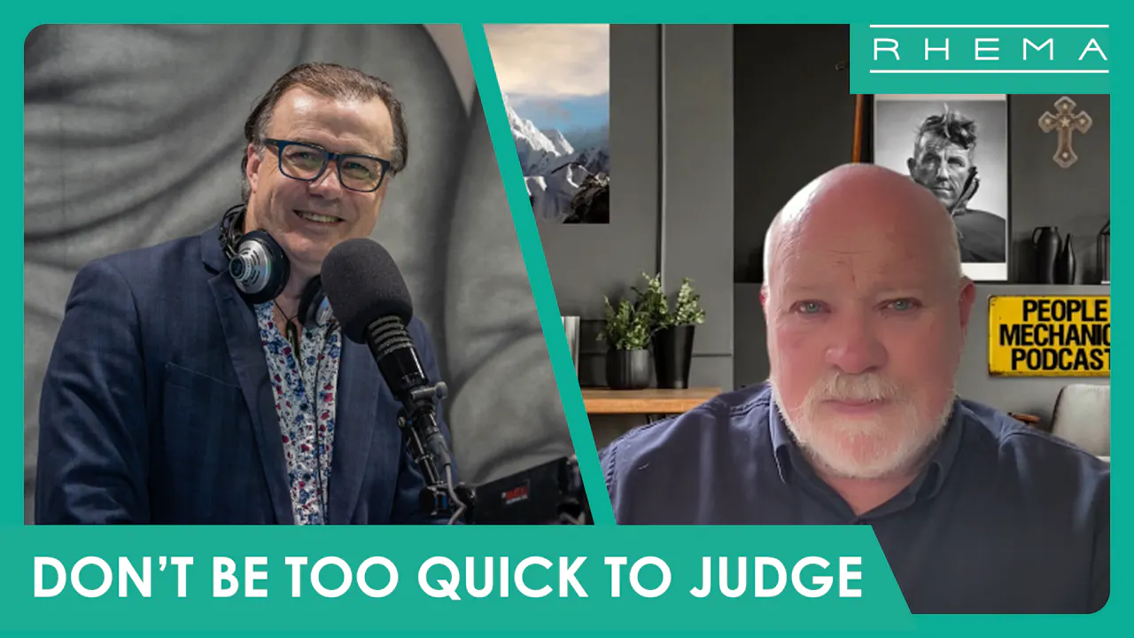 Applying Grace to Others: John Peachey on Not Being Quick to Judge ...
