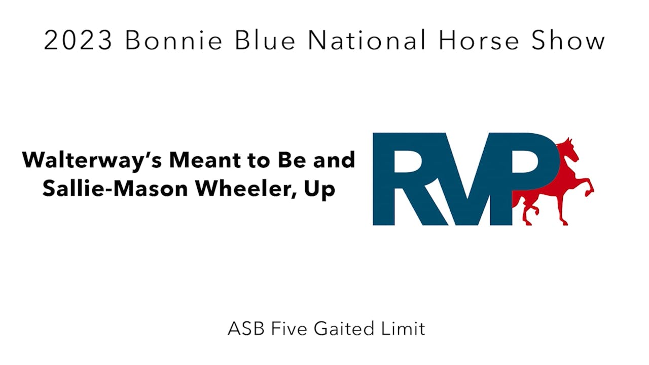 BB23 - Class 68 - Walterway's Meant to Be and Sallie-Mason Wheeler, Up ...