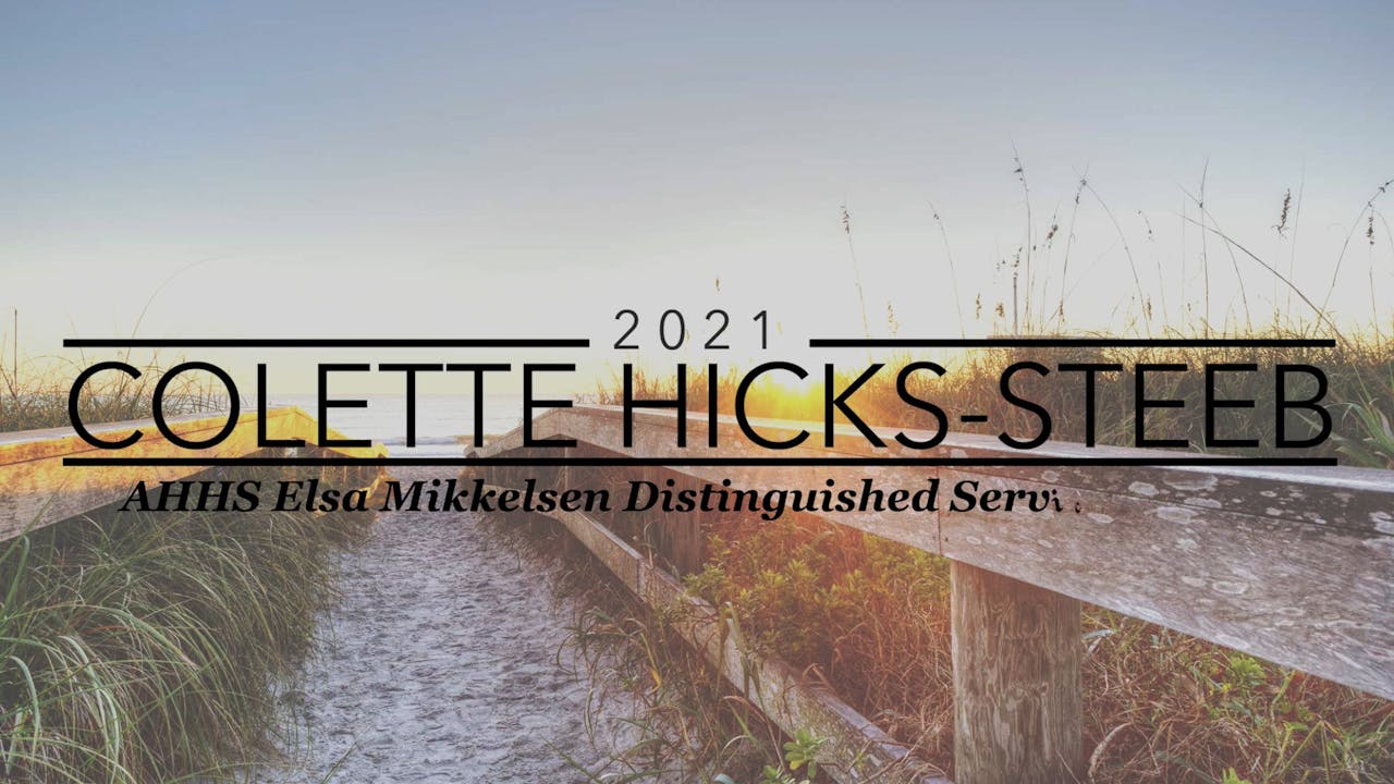 2022 UPHA Convention - AHHS Elsa Mikkelsen Distinguished Ser-Colette ...