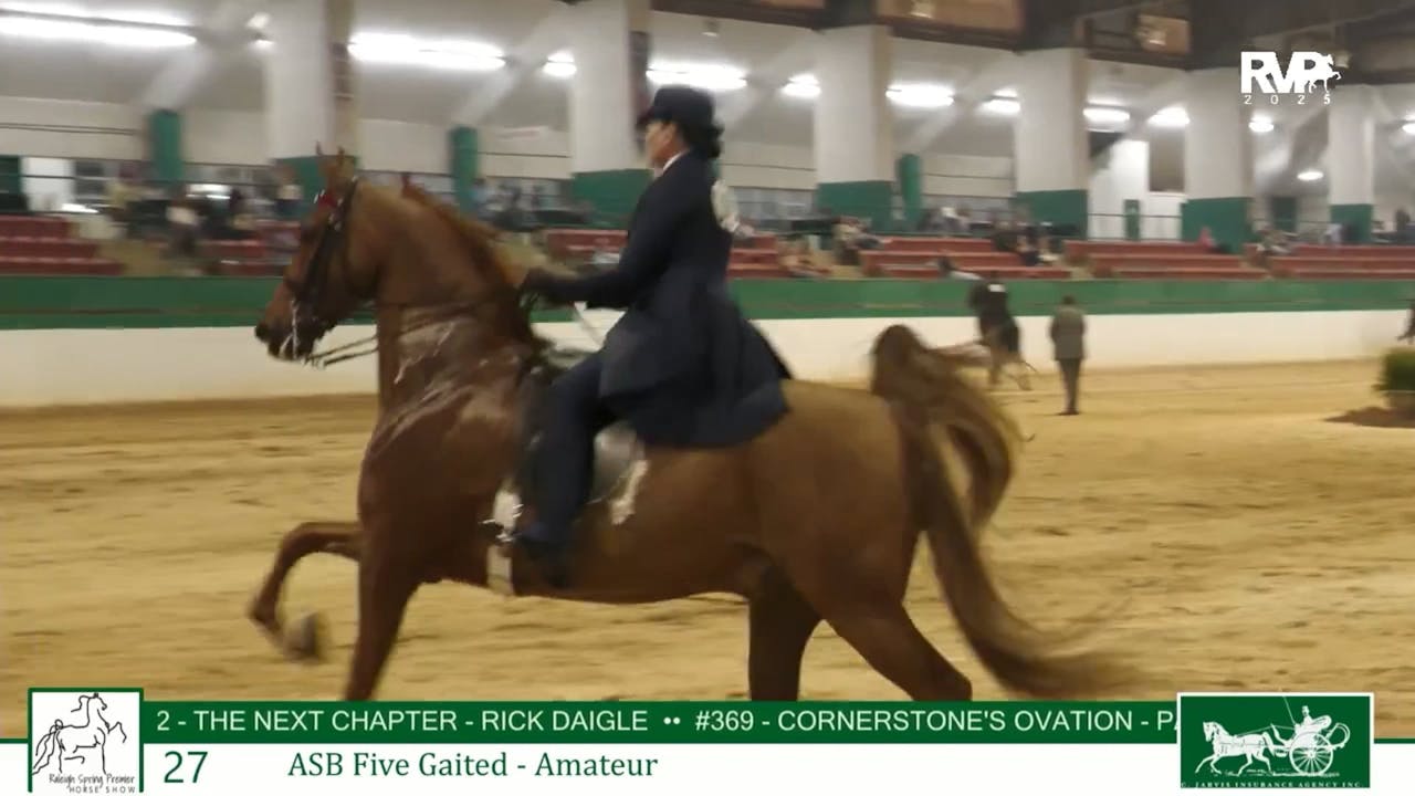 RSP25 - Class 27 - ASB Five Gaited Amateur - Richfield Video Archive