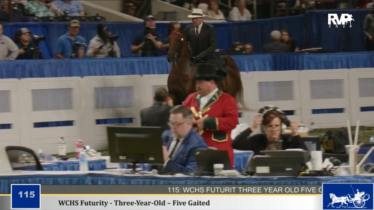 WCHS24 - Class 114 - Festival Calypso LR and Jennie Garlington, Up ...