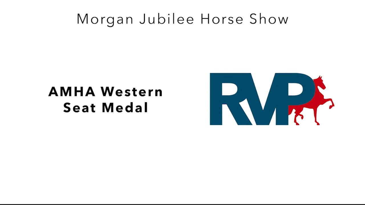 MJ23 - Class 30 - AMHA Western Seat Medal - Richfield Video Archive