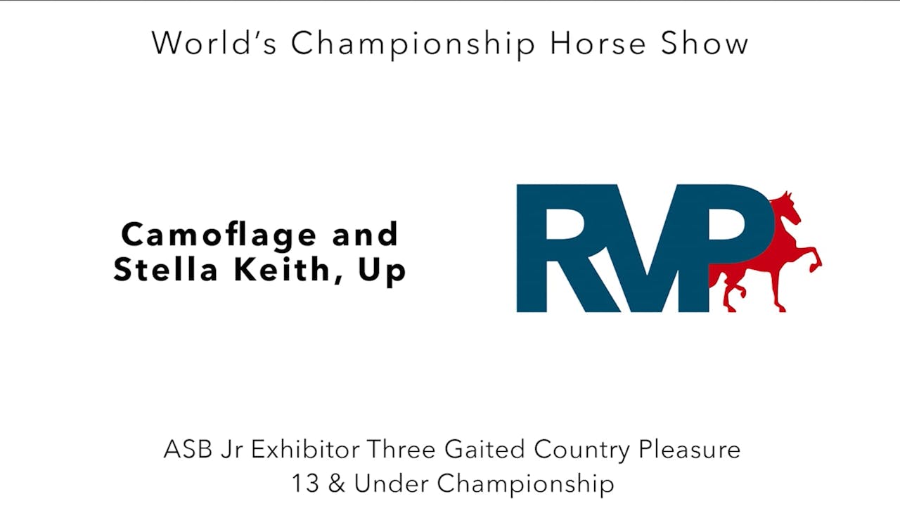 WCHS24 - Class 189 - Camoflage and Stella Keith, Up - Richfield Video ...