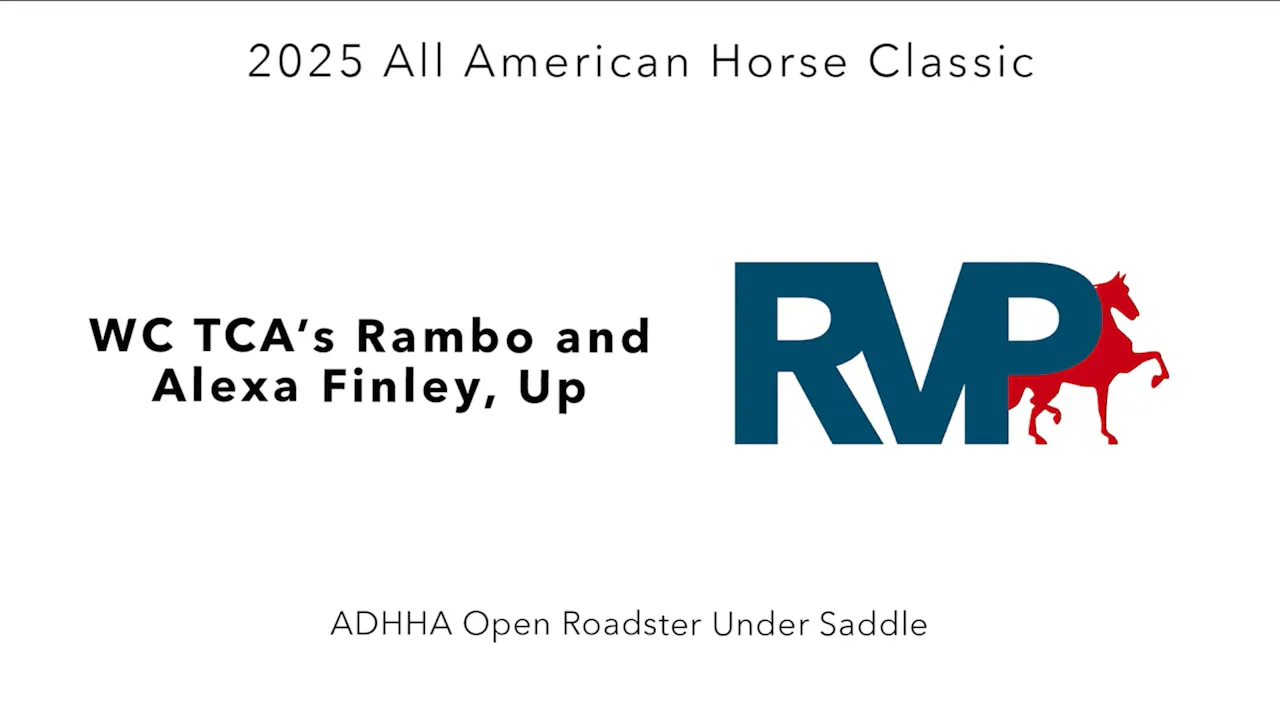 AAC25 - Class 23 - WC TCA's Rambo and Alexa Finley, Up - Richfield ...