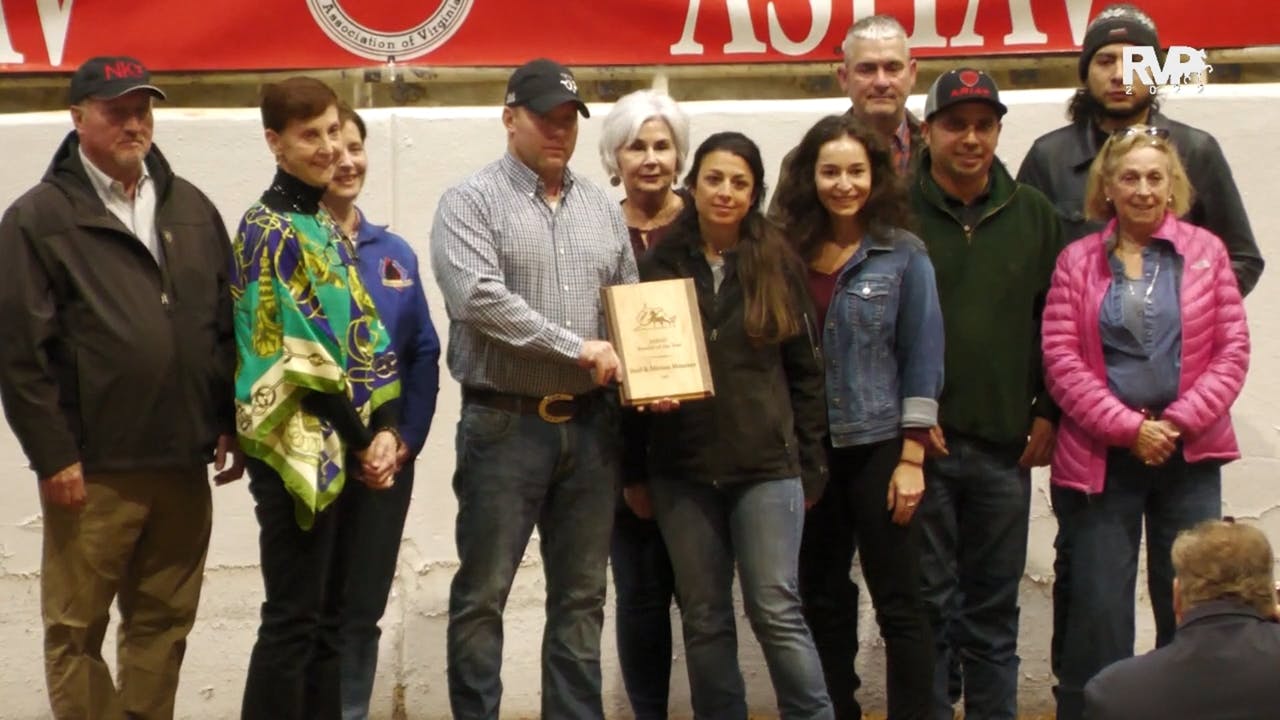 ASHAV22 - ASHAV Breeder of the Year Award Miriam Hirshon and Burt ...