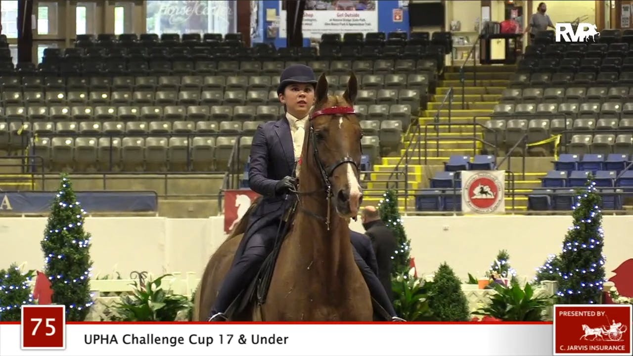 ASHAV 2020 - Class 75 UPHA Challenge Cup, Rider 17 Years Old & Under ...