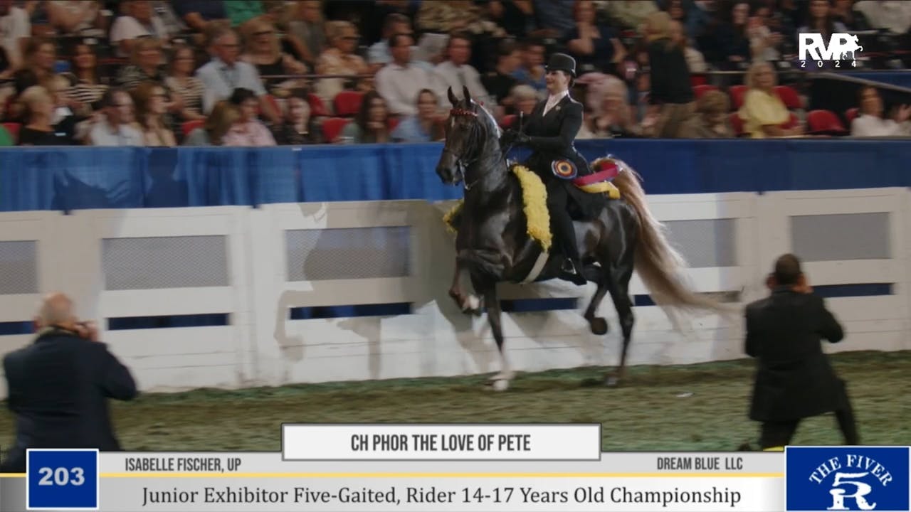 WCHS24 - Class 203 - CH Phor the Love of Pete and Isabelle Fischer, Up ...