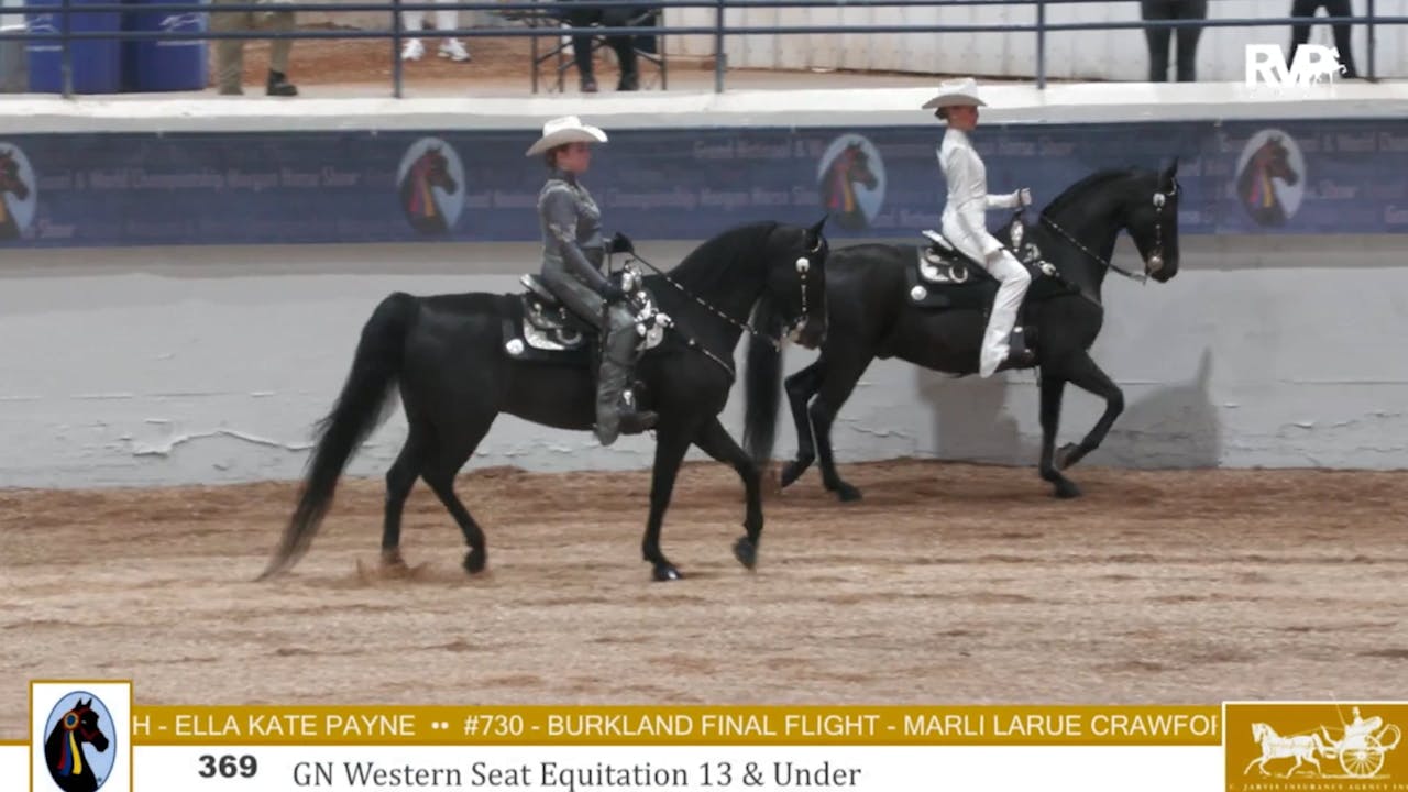 MGN24 - Class 369 - GN Western Seat EquitaƟ on 13 & Under - Richfield ...