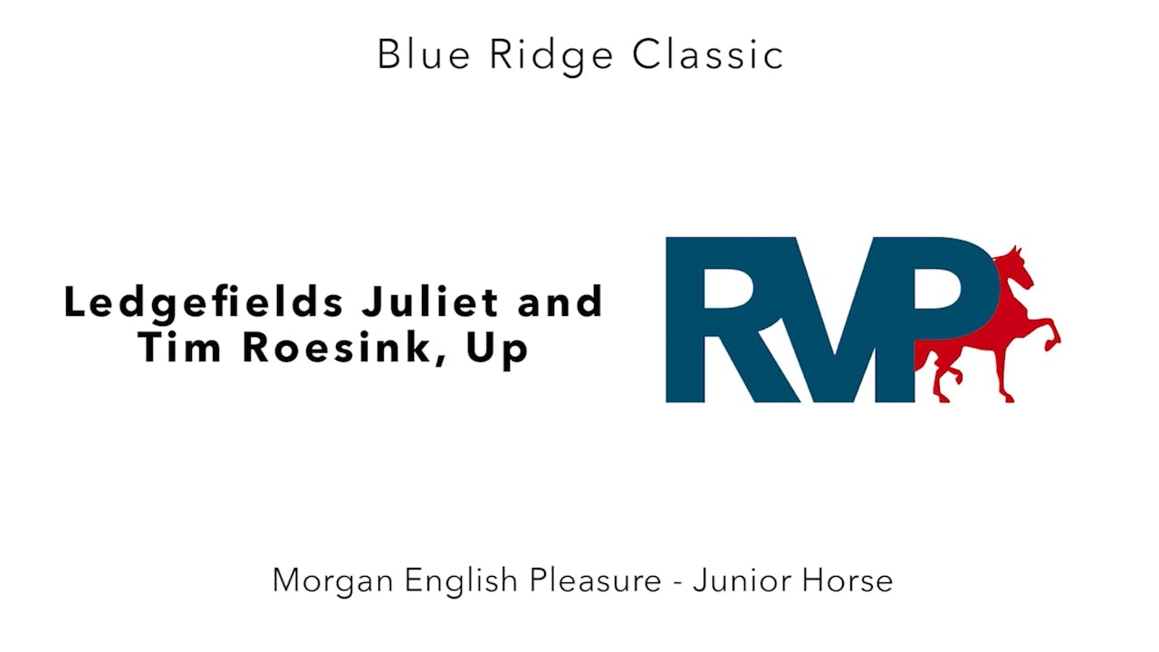 BR24 - Class 26 - Ledgefields Juliet and Tim Roesink, Up - Richfield ...