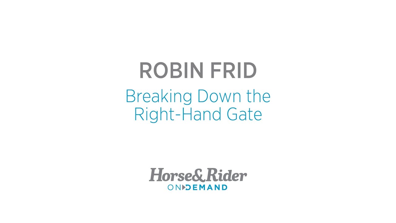 Breaking Down the Right-Hand Gate - RIDE TV