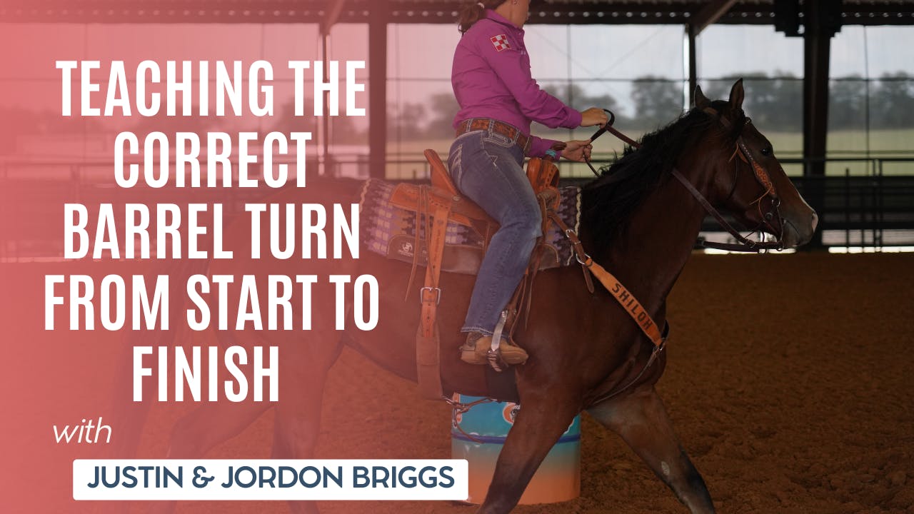 Teaching the Correct Barrel Turn From Start to Finish - RIDE TV