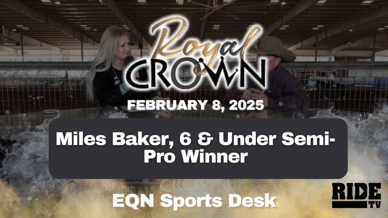 Miles Baker, 6 & Under Semi-Pro Winner | Royal Crown Futurity | 2/9/25 ...