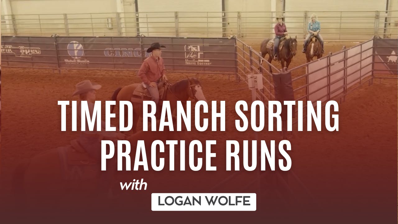 Timed Ranch Sorting Practice Runs - RIDE TV