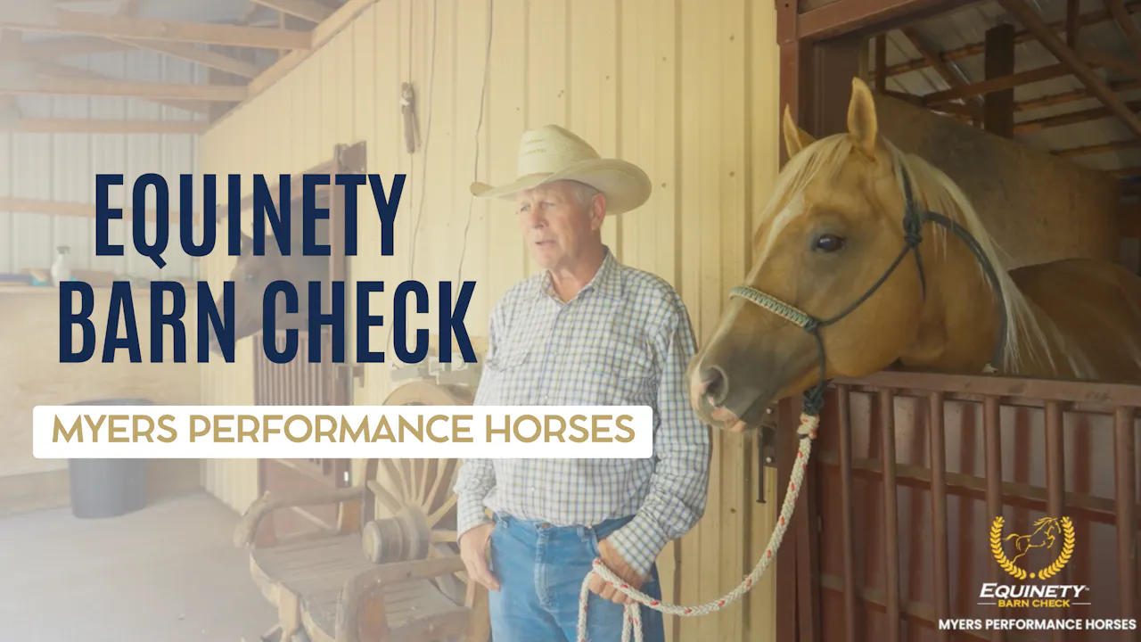 Myers Performance Horses Equinety Barn Check - RIDE TV