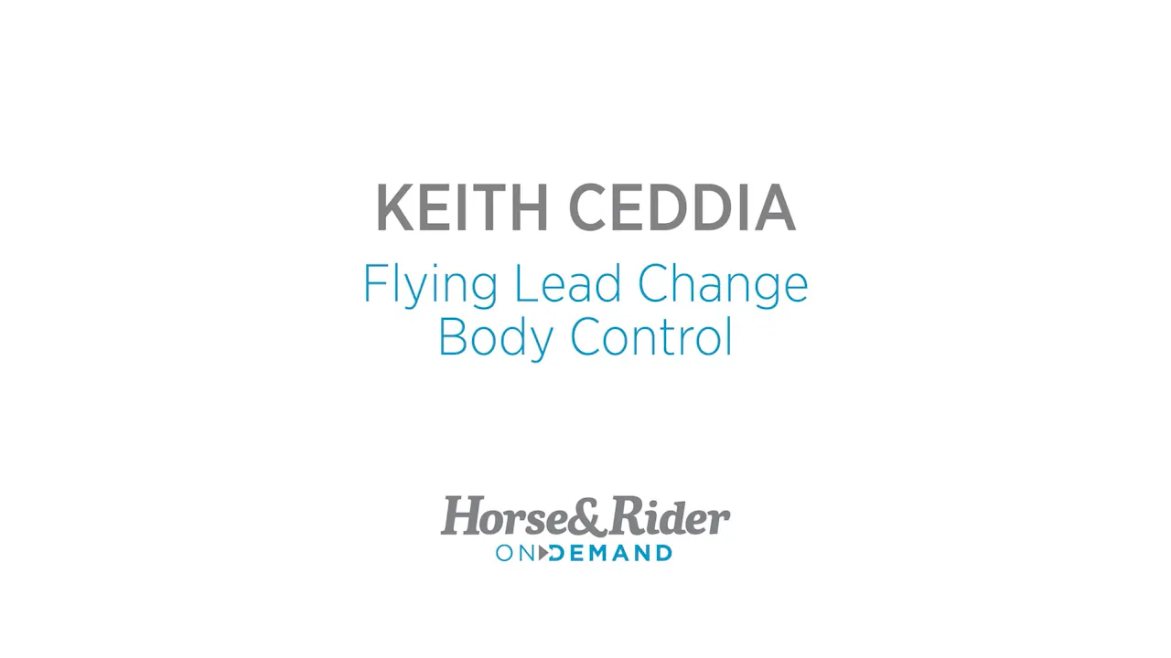 Body Control During a Flying Lead Change - Reining - RIDE TV