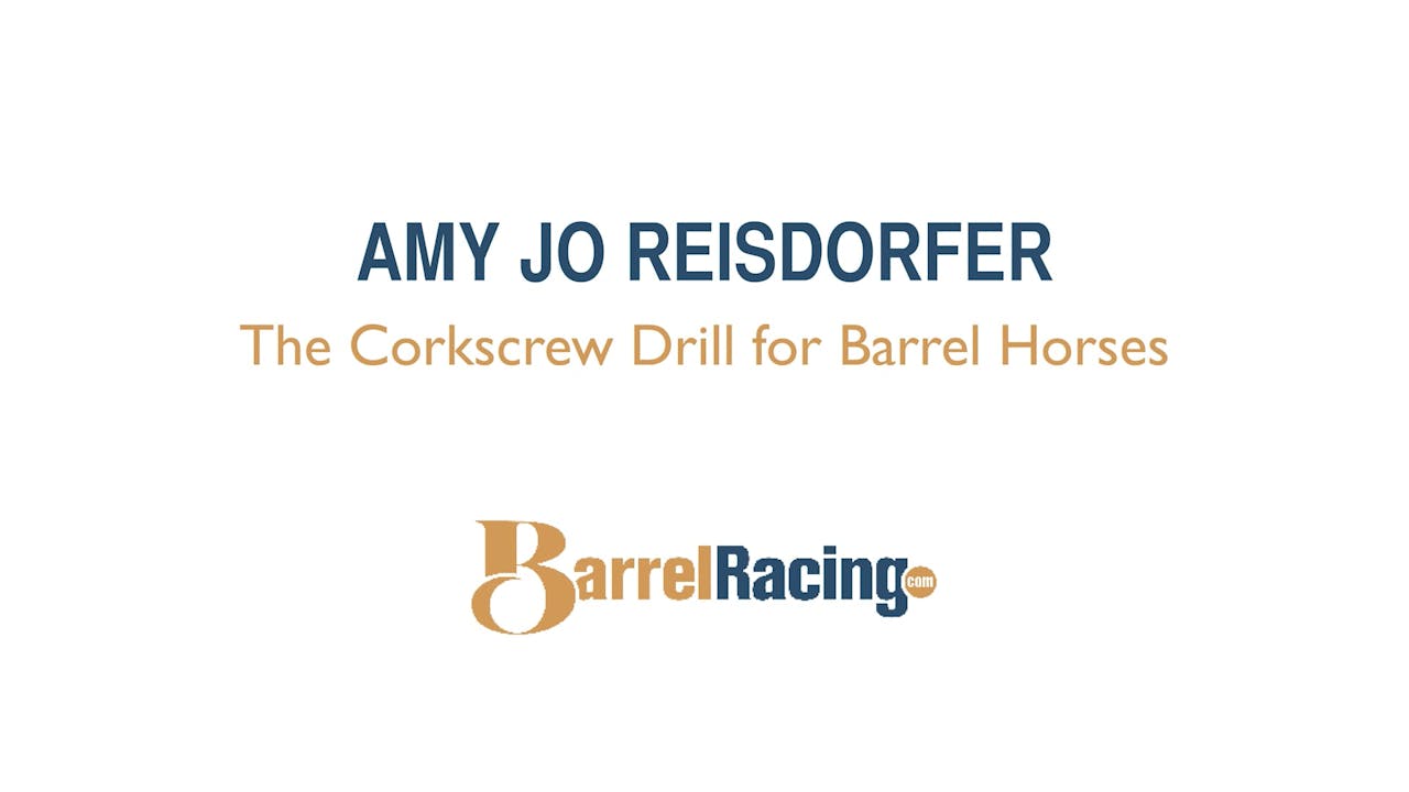 The Corkscrew Drill for Barrel Horses - Barrel Racing Drills - RIDE TV